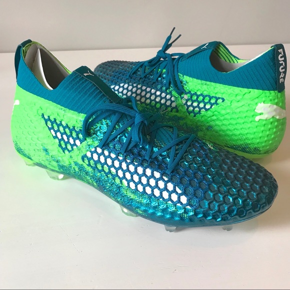 Puma | Shoes | Puma Future 81 Netfit Fgag Soccer Cleat Blue | Poshmark